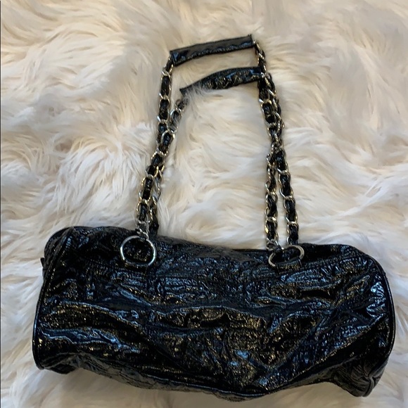 FUBU | Bags | Fubuthecollection Black Signature Shoulder Bag | Poshmark